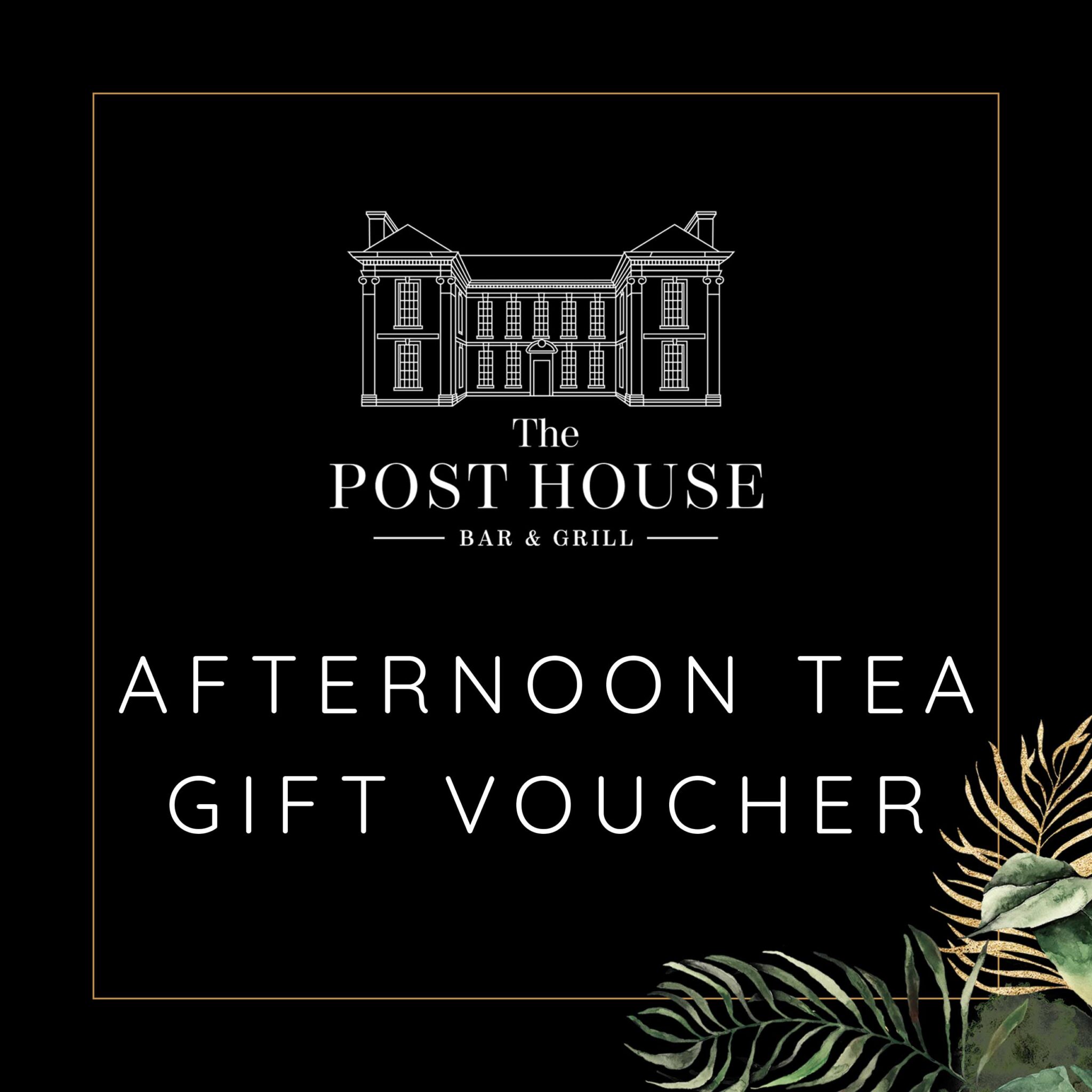 Afternoon Tea for Two Gift Voucher - The Post House